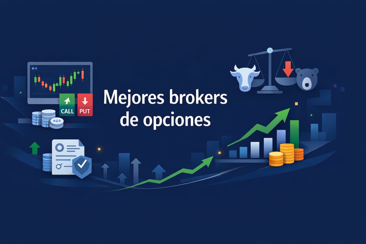 Mejores brokers de opciones 2026 | Estrategias avanzadas