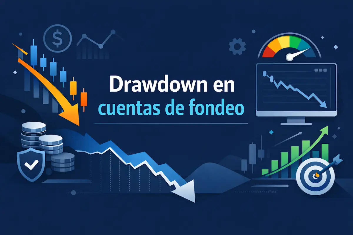 ¿Qué es el drawdown en cuentas de fondeo y cómo controlarlo?